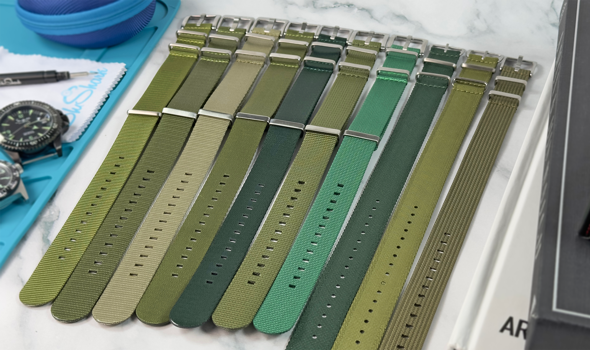 Best Green Watch Straps: How to Choose the Right Shade for Your Watch ...