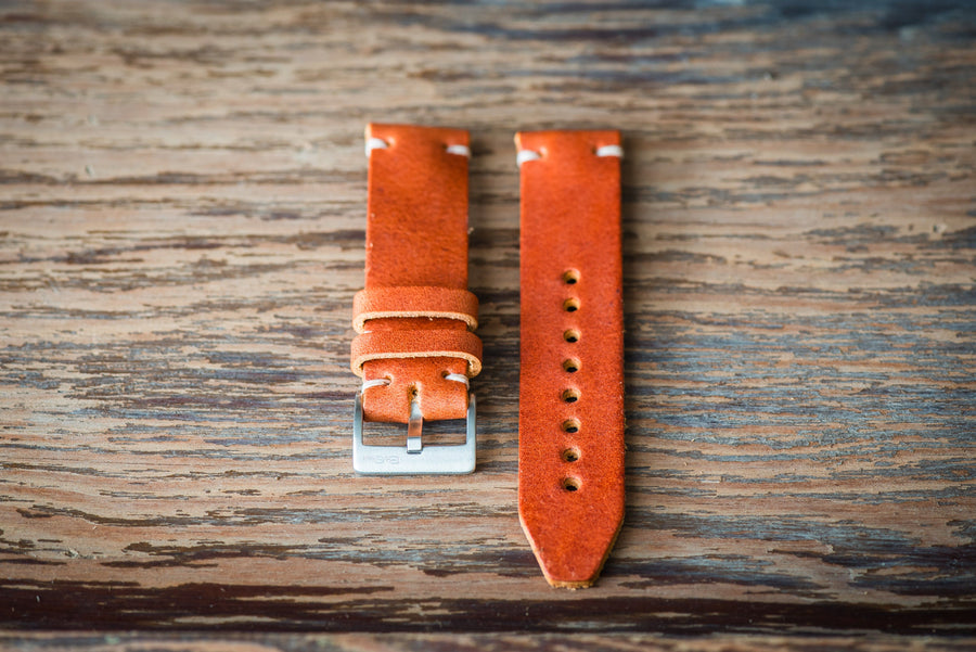 Horween Leather Watch Straps - Made in USA Two-Piece Watch Bands ...