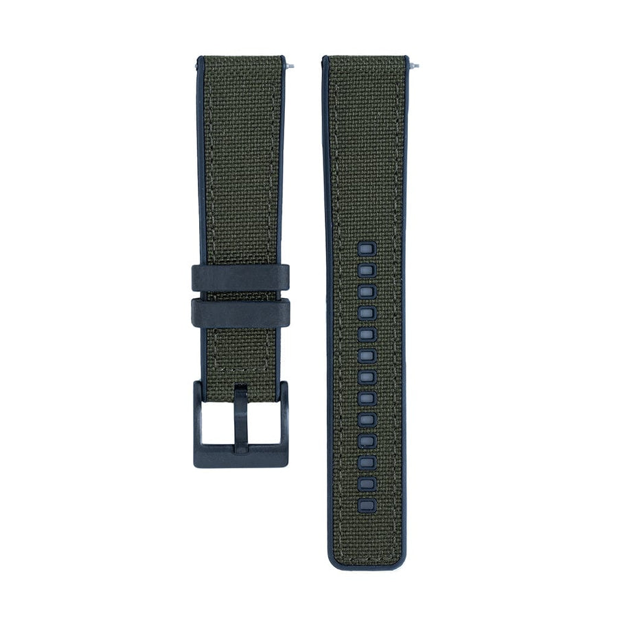 Canvas Rubber Watch Straps - Tough Fit | BluShark Straps