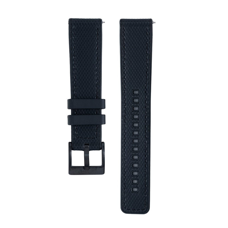Hybrid Leather & Rubber Straps Collection | BluShark Straps